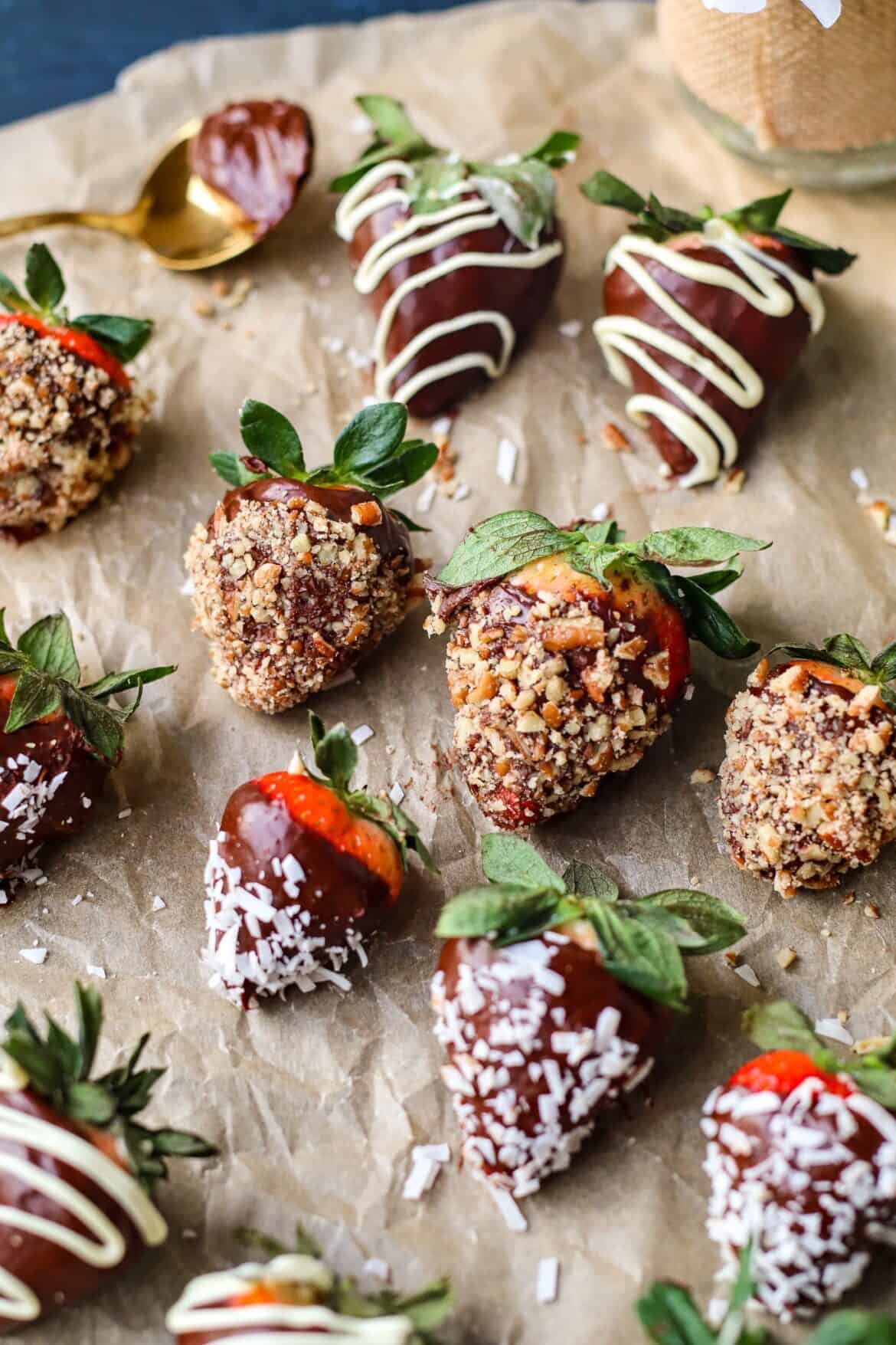 Homemade Chocolate Covered Strawberries | Easy, Healthy, & Vegan ...