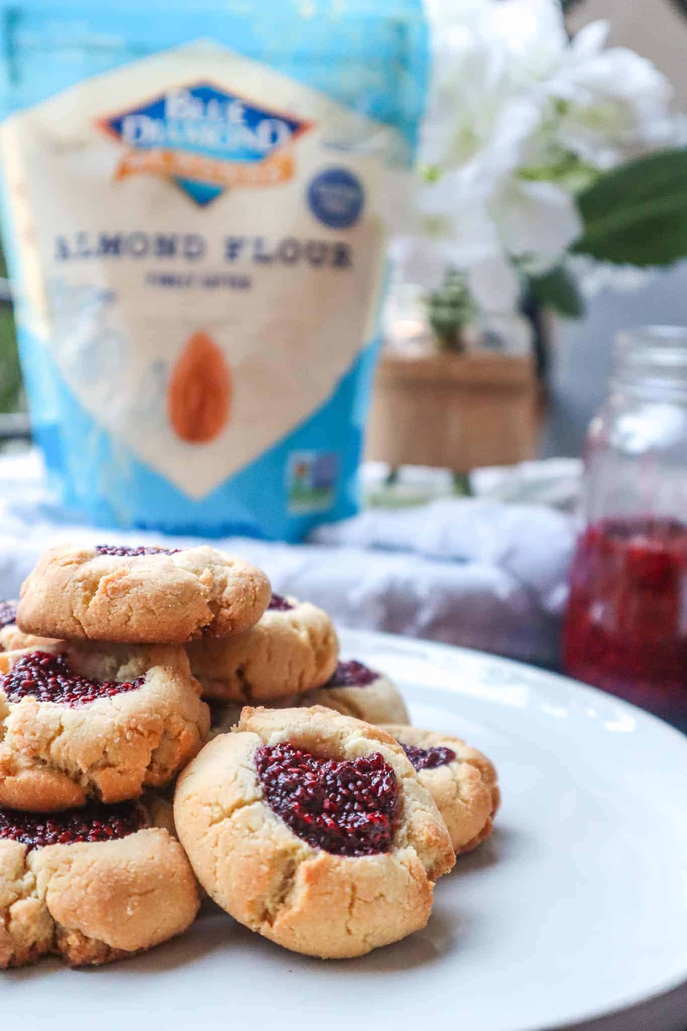 Gluten-Free Thumbprint Cookies with Raspberry Jam | Vegan - Good Food ...