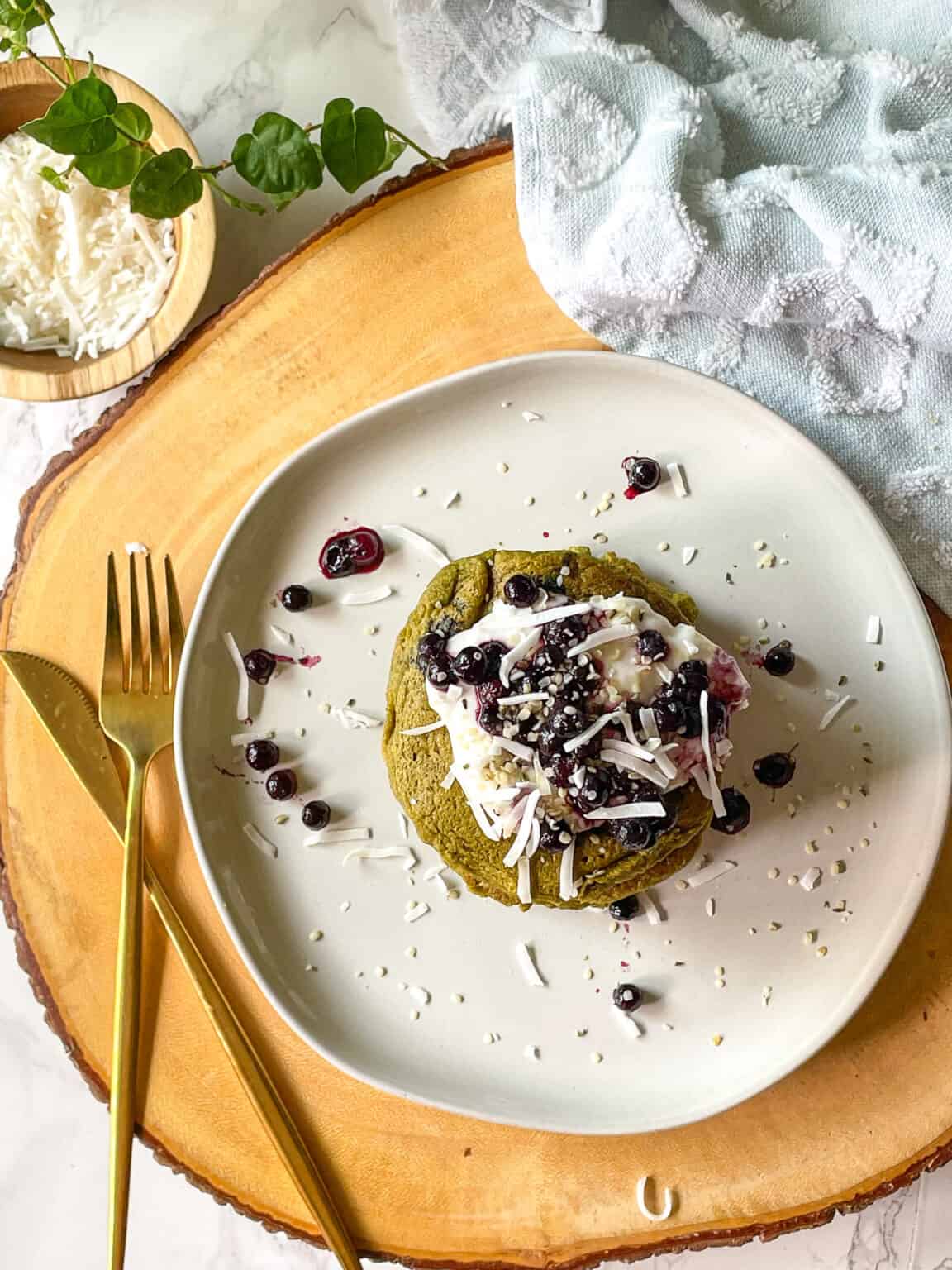Easy Blender Moringa Pancakes (Gluten-Free + Vegan) - Good Food Baddie