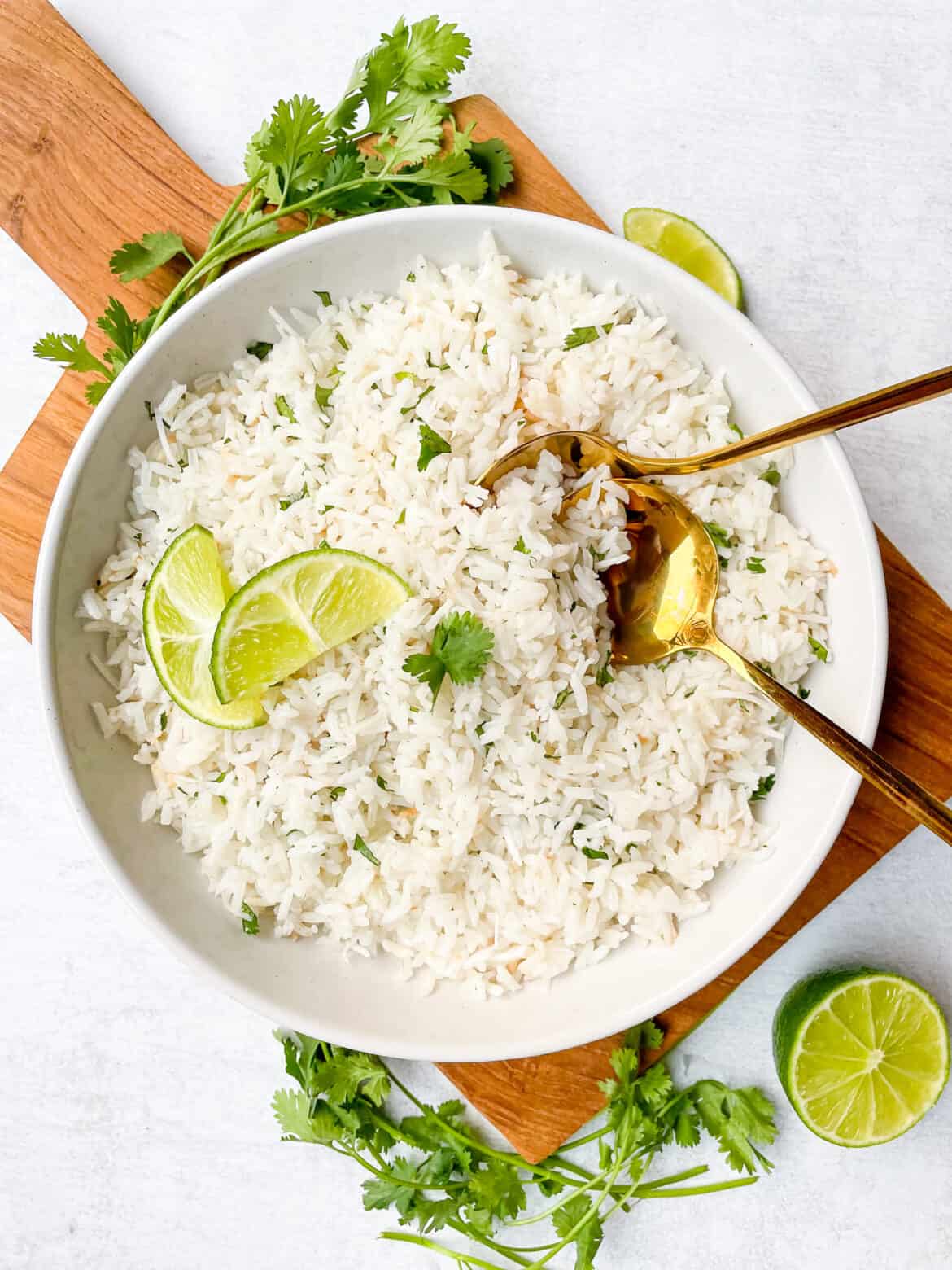 Cilantro-Lime Coconut Rice - Good Food Baddie