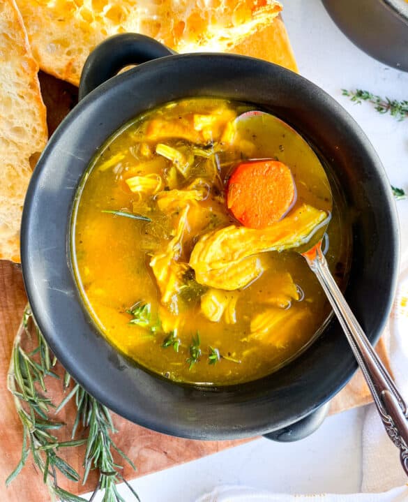 Cold-Fighting Chicken Soup Recipe - Good Food Baddie