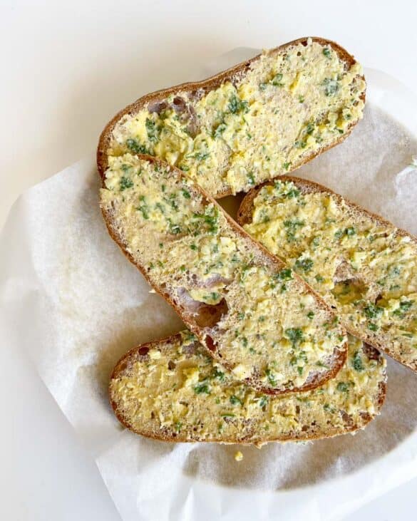 Gluten-Free Garlic Bread - Good Food Baddie