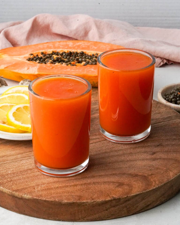 Papaya juice Recipe - Good Food Baddie