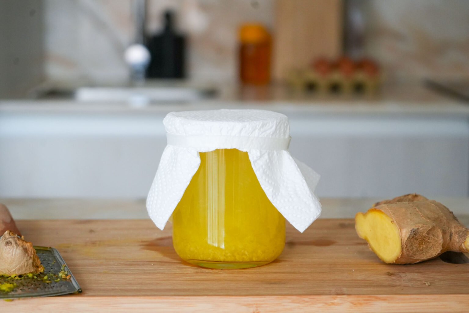 How To Make A Ginger Bug (Using Honey or Sugar) - Good Food Baddie