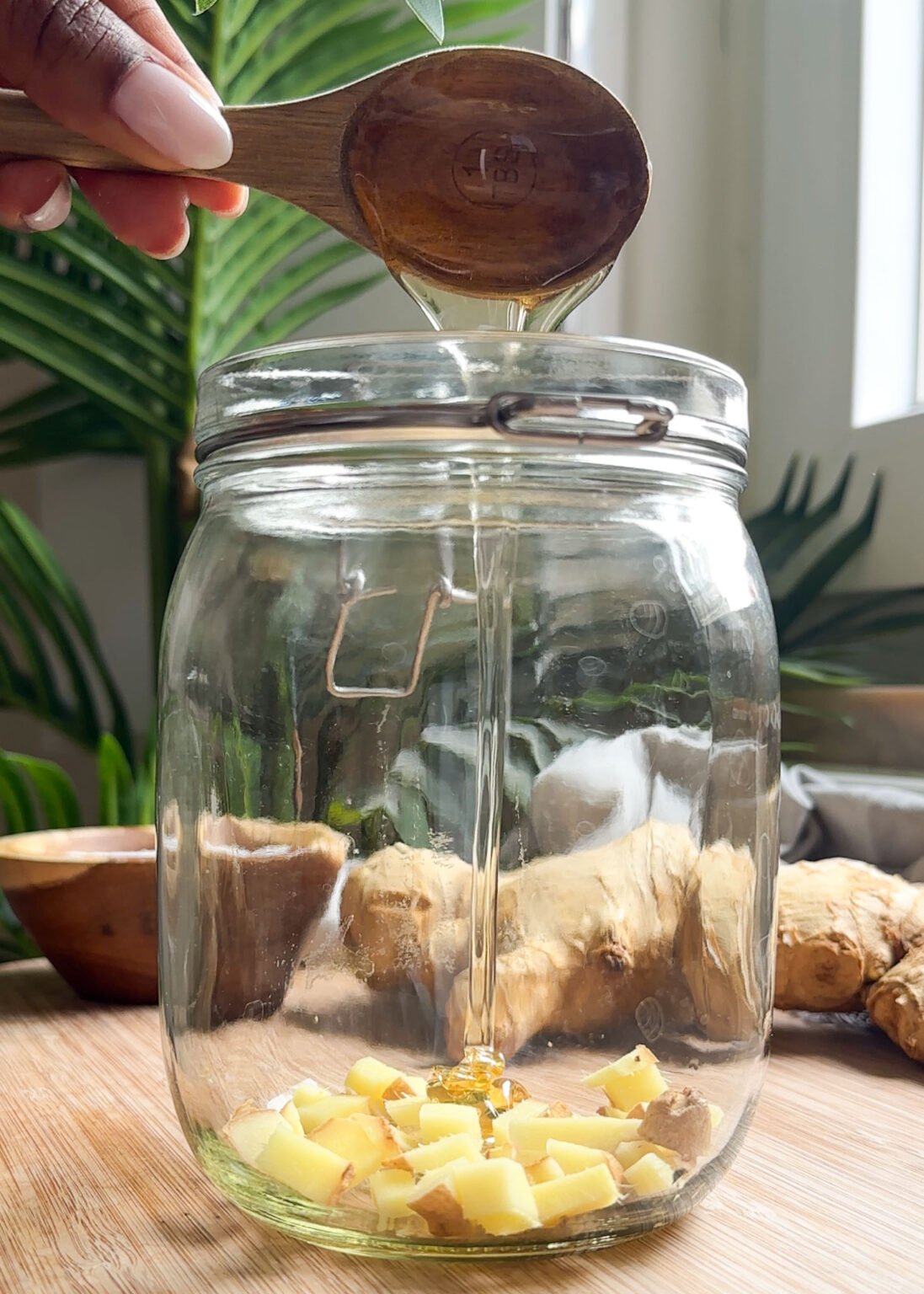 How To Make A Ginger Bug (Using Honey or Sugar) - Good Food Baddie