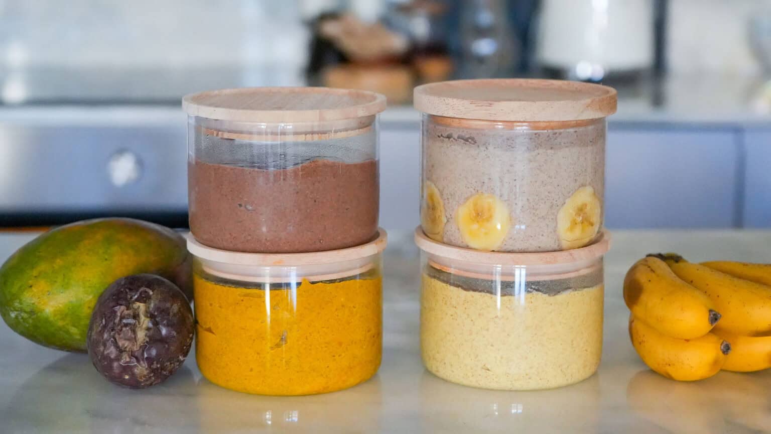 Chia Mousse 4 Ways - Good Food Baddie